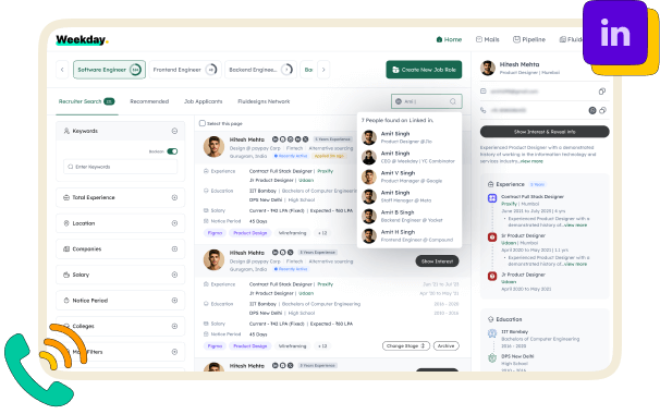Weekday - Your AI Outbound Recruiting Agent